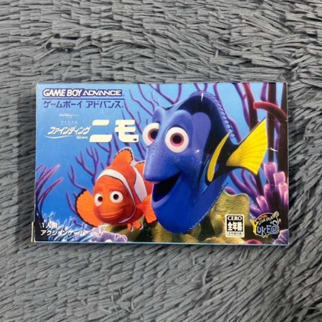 งานกล่องตลับแท้เครื่อง GameBoy Advance เกมส์ Finding Nemo โซน Japan ...