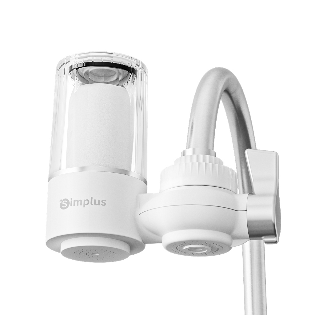 Simplus Water Purifier เครื่องกรองต่อปลายก๊อกน้ำ ใช้ในครัวเรือน ดื่มน้ำ ...