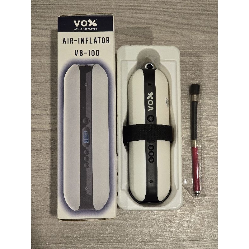 ปั๊มลมอเนกประสงค์แบบพกพาได้ VOX Air Pump Capsule VB-100 ของใหม่ แบตอ่อน ...
