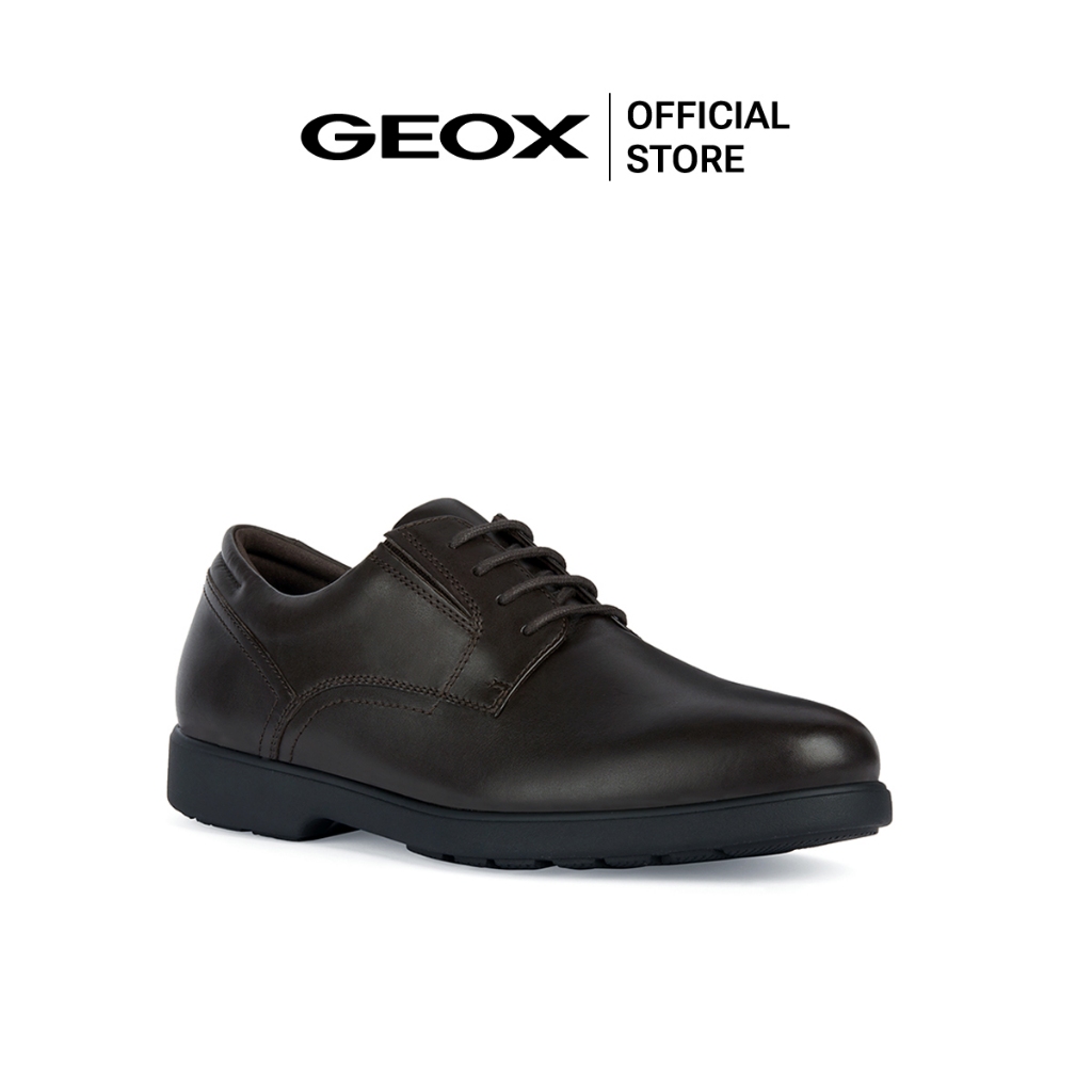 GEOX รองเท้าหนังผู้ชาย รุ่น U SPHERICA EC11 WIDE A - COFFEE FW23 ...