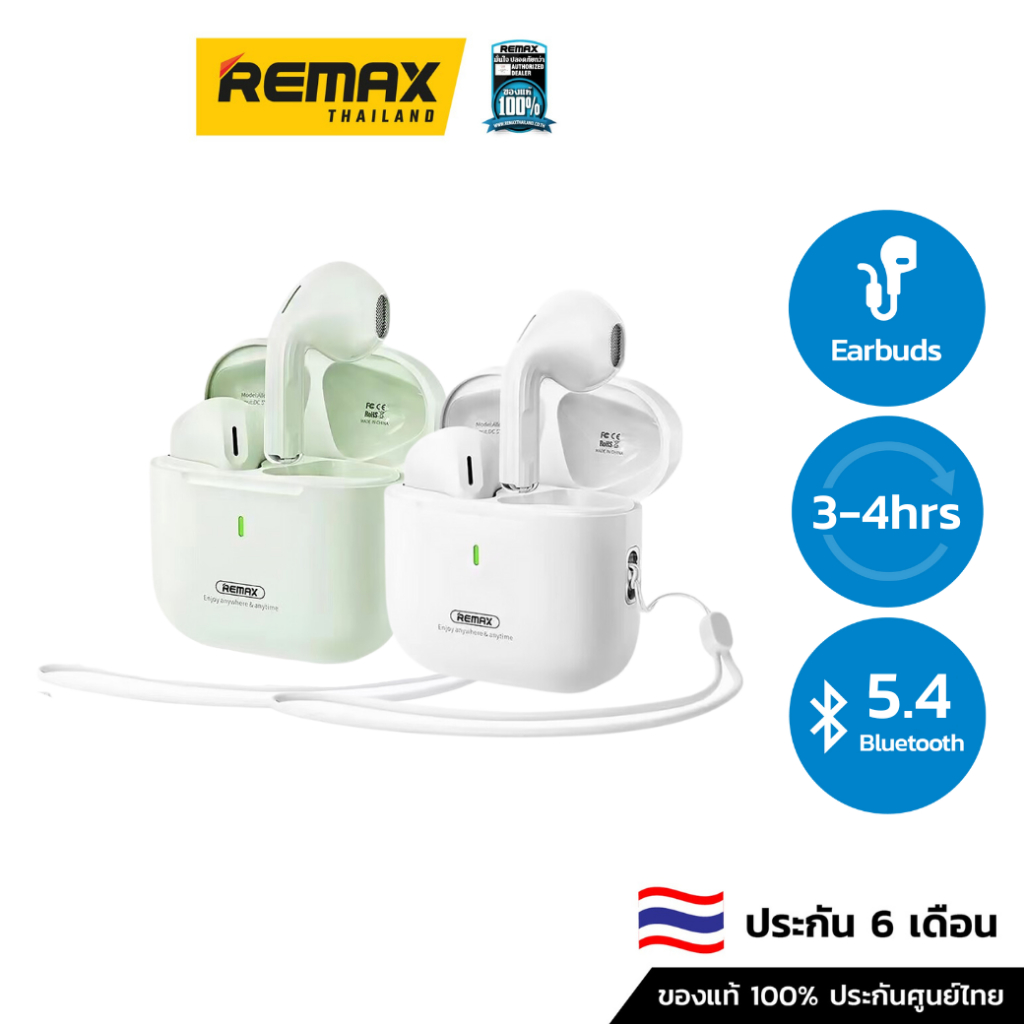 Remax Small Talk BT CozyBuds w27 - หูฟังบลูทูธ รูปแบบ earbud ไร้สาย ...