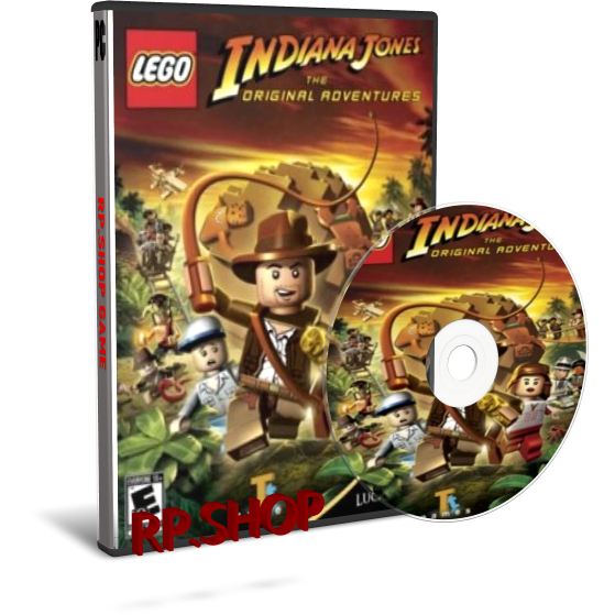 แผ่นเกมคอม PC - LEGO Indiana Jones - The Original Adventures | Shopee ...