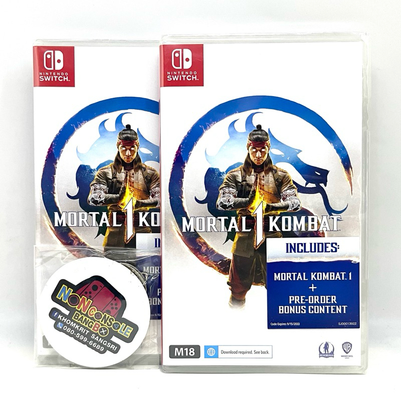 [ 3.3 ลดเพิ่ม 298บ. เก็บ Voucher ทักแชท] [มือ1] MORTAL KOMBAT 1 (NSW) EU-ENG | Shopee Thailand