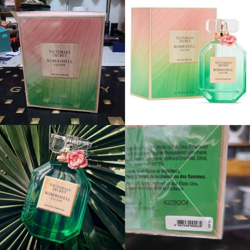กล่องซีล Victoria's secret Bombshell escape edp 50ml แบช 4022K2C4 MFG ...