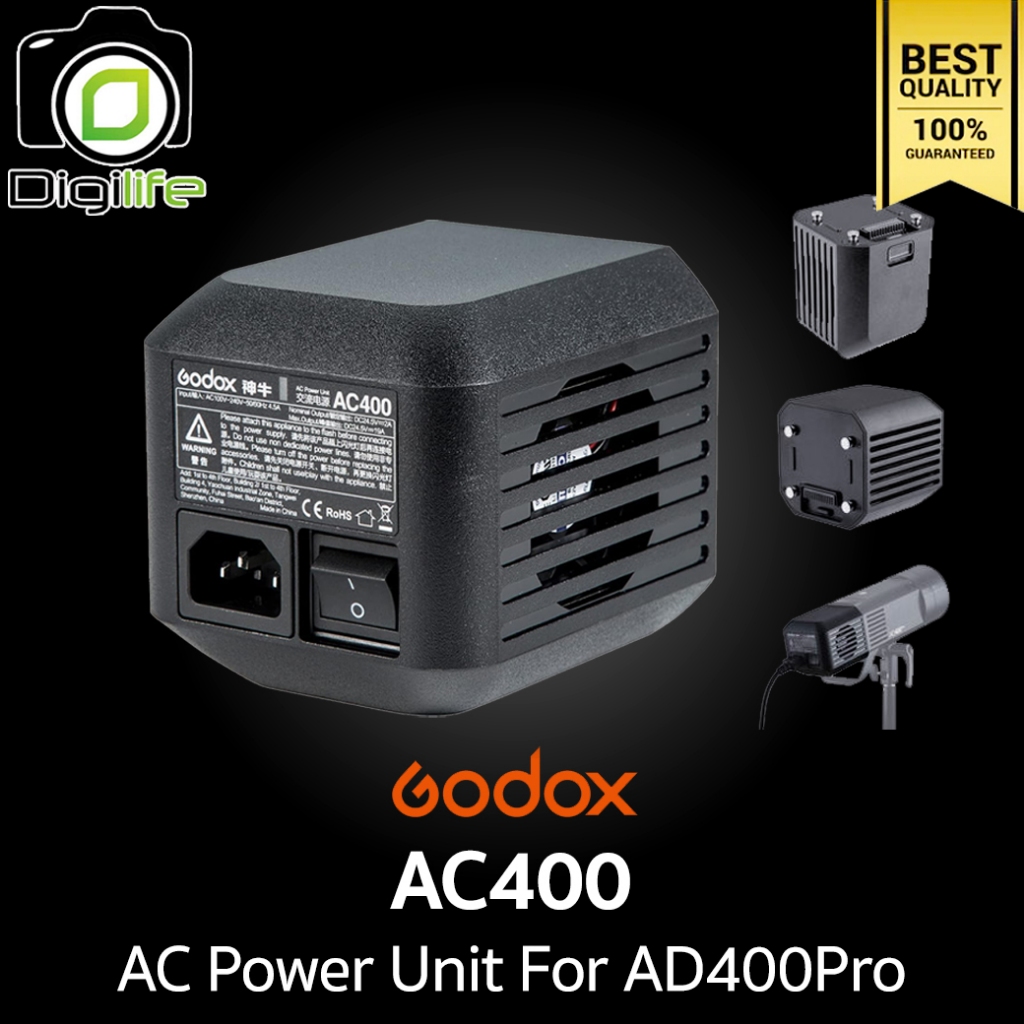 Godox AC400 AC Power Unit For Wistro AD400Pro / Digilife Thailand ...