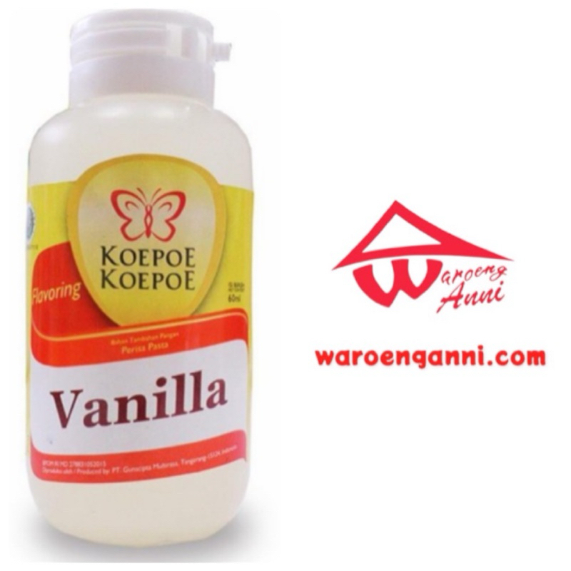 Indonesia Koepoe Koepoe Pasta Vanilla / Flavouring Vanilla Paste 60 ml ...