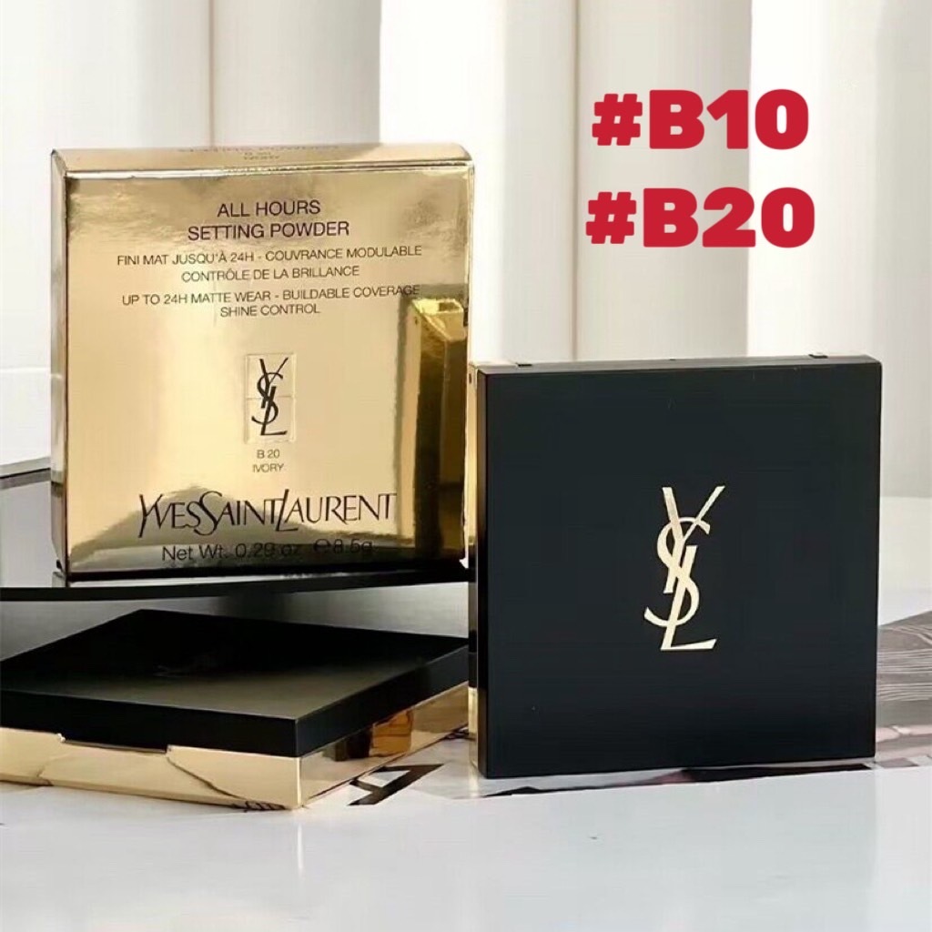 แป้ง YSL Yves Saint Laurent All Hours Setting Powder 8.5g 24 Hours #10 Porcelain #20 Ivory ...