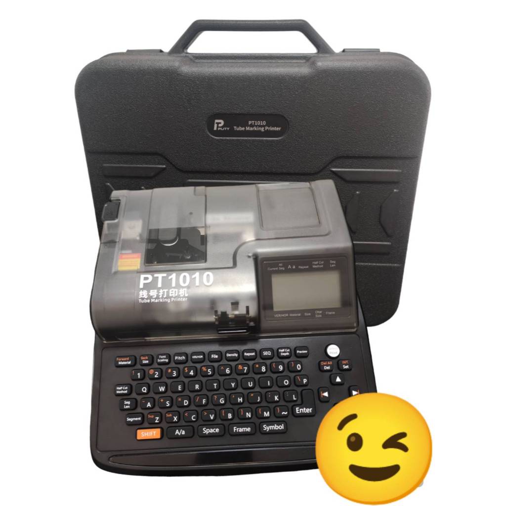 รุ่นใหม่ !! เครื่องพิมพ์ปลอกสายไฟ PUTY รุ่น PT-1010 เครื่องพิมพ์มาร์ค ...