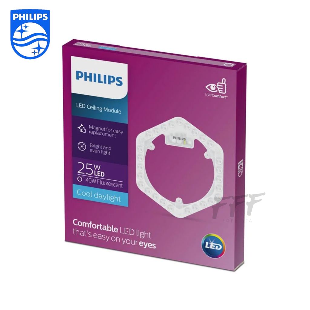 [PHILIPS] LED Circular MOD 25W แผงโมดูล LED โคมเพดานกลม แสงขาว Daylight ...