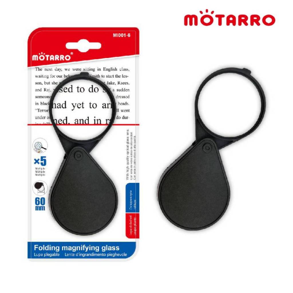 แว่นขยาย Motarro ขนาด Ø 60 มม. รุ่น MI001-6 แว่นขยายพับเก็บได้ สำหรับ ...
