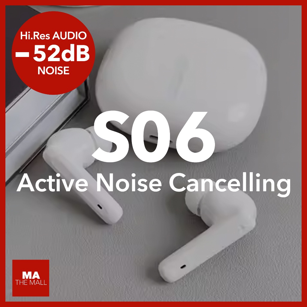 SmartDevil S06 ANC ชุดหูฟังบลูทูธ ตัดเสียงรบกวน True Wireless Earbuds Active Noise Cancelling ...