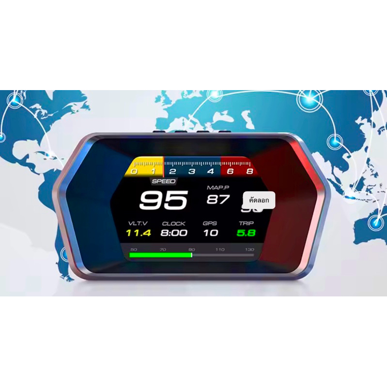 รับประกัน 5 ปีเต็ม เกจวัดรุ่น TS9 เมนูภาษาไทย เวอร์ชั่นใหม่ล่าสุดปี ...