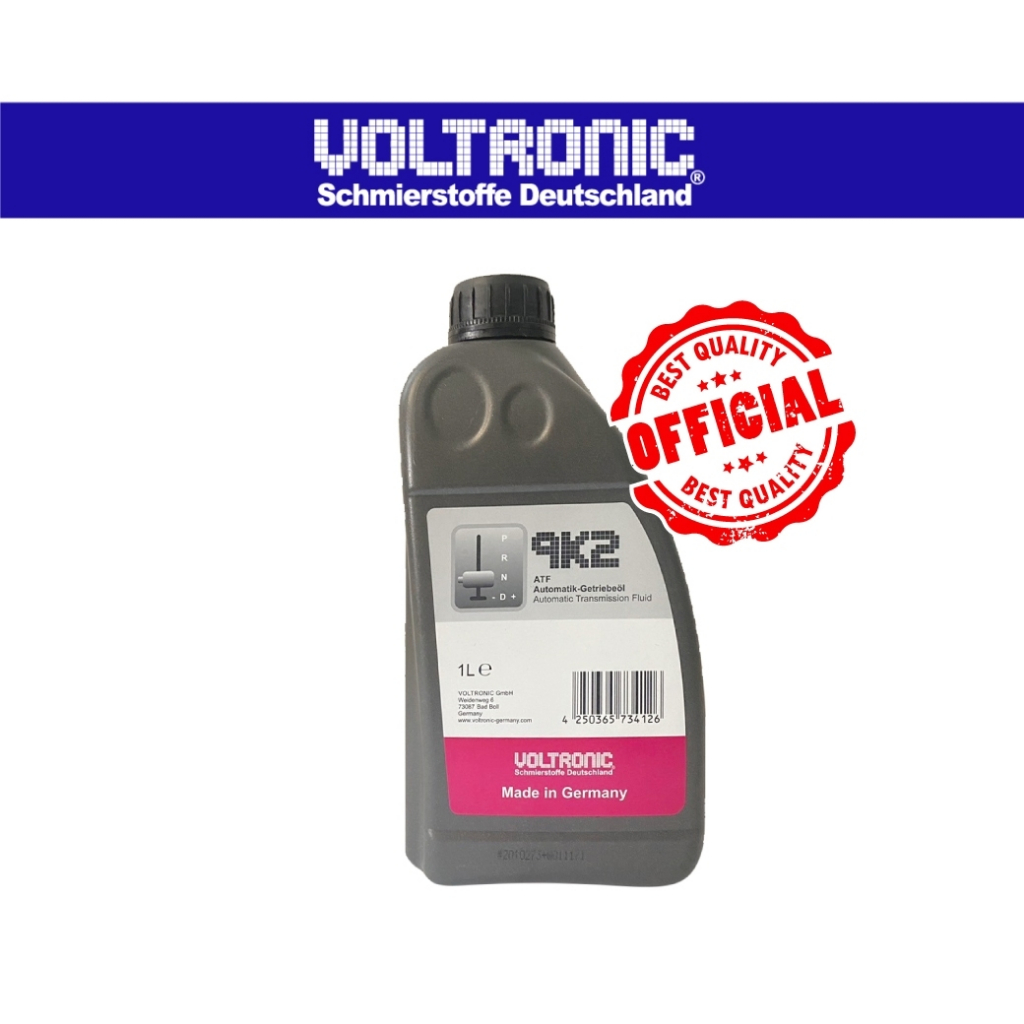 น้ำมันเกียร์ โวลโทรนิค Voltronic ATF 9K2 สำหรับเกียร์อัตโนมัติ 4 ถึง 7 สปีด ขนาด 1 ลิตร | Shopee ...