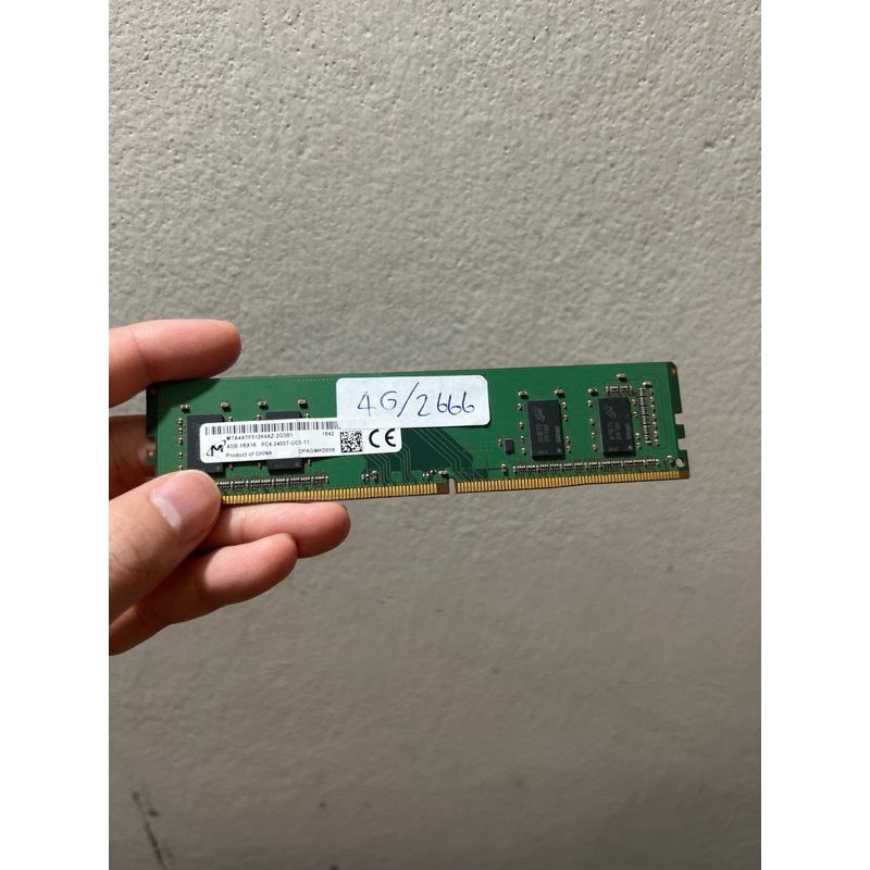 DDR4 Ram 4G / 8G / 16G | buzz 2400 , 2666 ,3200 มือสอง | Shopee Thailand