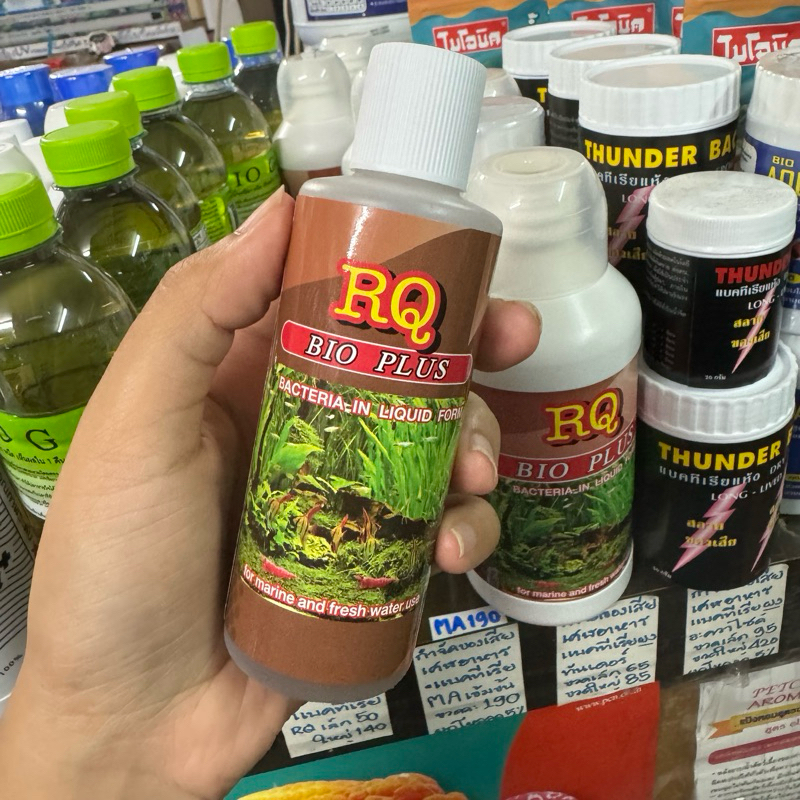 RQ BIO PLUS แบคทีเรีย จุลินทรีย์หลายชนิด ที่มีหน้าที่ย่อยสลายของเสีย ...