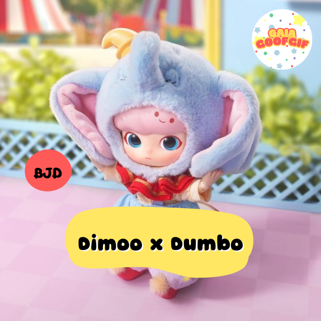(พร้อมส่งจากไทย) DIMOO × Dumbo Action Figure POP MART ตุ๊กตา BJD ...