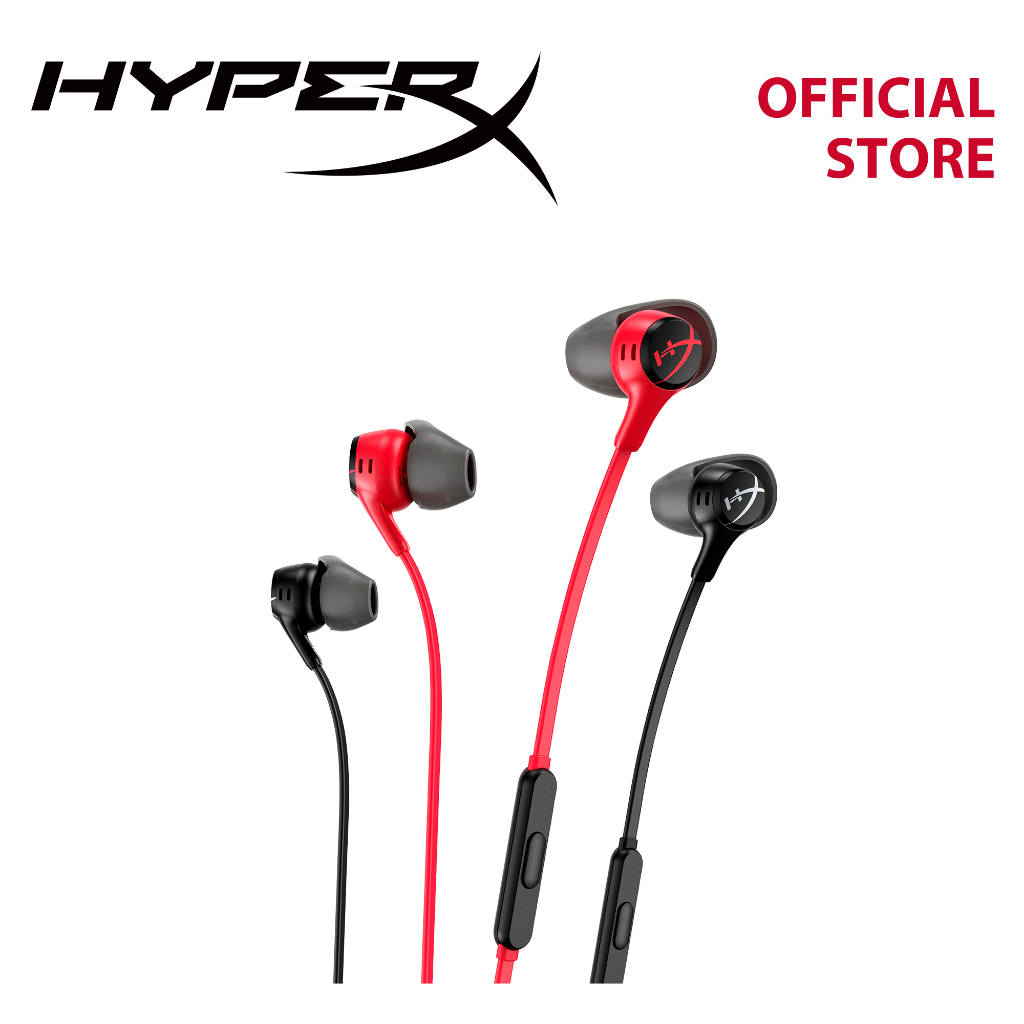 HyperX Cloud Earbuds II Gaming Headphones หูฟังเอียร์บัด หูฟังมีสาย การ ...