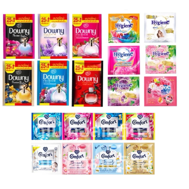 รวม hygiene downy comfort น้ำยาปรับผ้านุ่ม 20-35ml หอม ผ้านุ่ม | Shopee ...