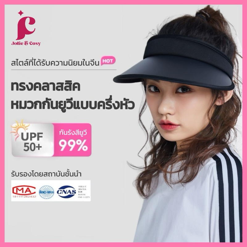 [ดารานิยมใส่] Jolie&Cosy หมวกกันแดด UPF50+ กันยูวี หมวกปีกกว้าง 2024 | Shopee Thailand