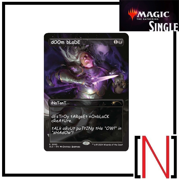 [MTG][Single][SLD] Doom Blade ระดับ Rare [ภาษาอังกฤษ] | Shopee Thailand