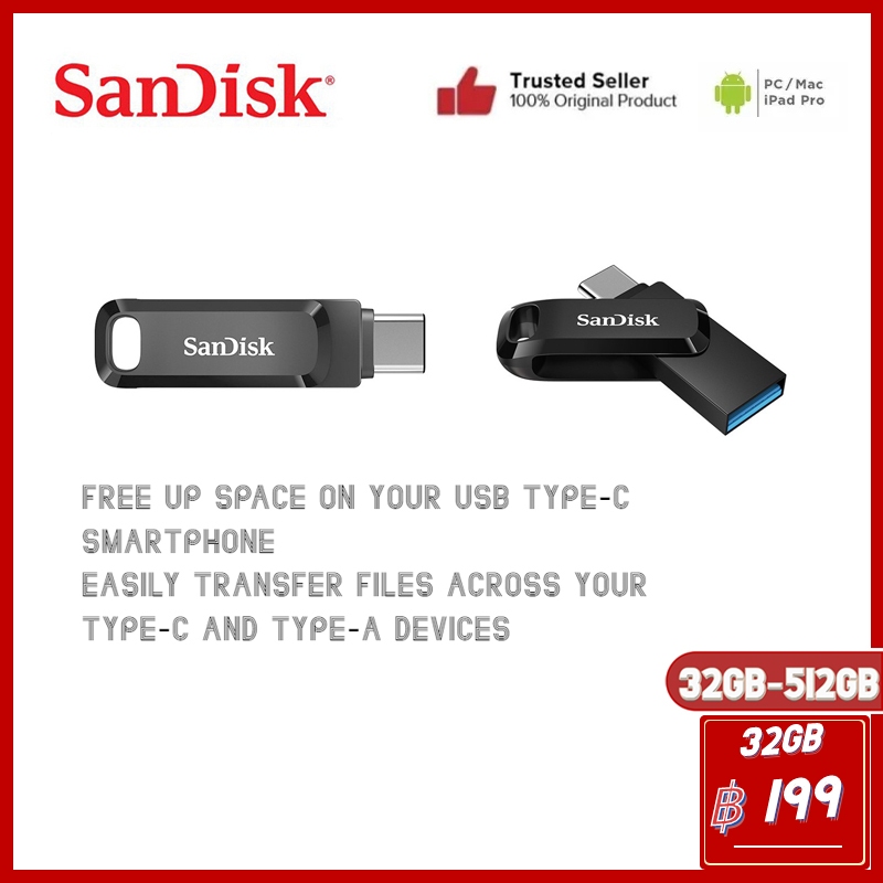 SanDisk Ultra Dual Drive 64GB\128GB\256GB\512GB USB 3.1 Gen1 Flash ...