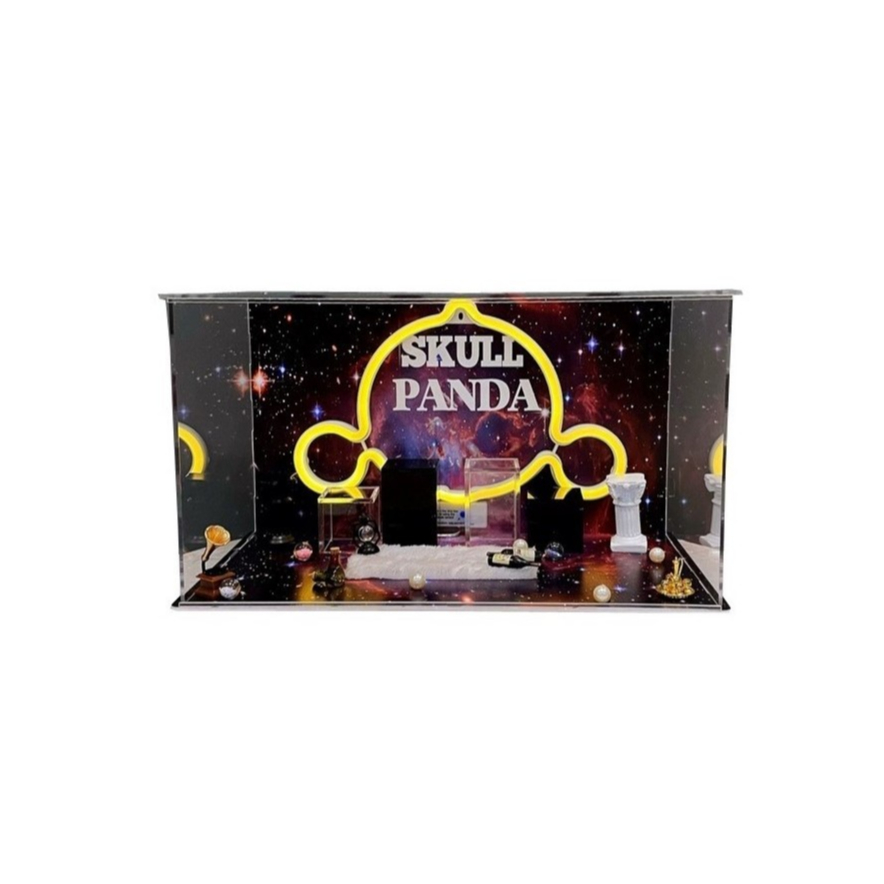 Showcase SKULLPANDA 100% ตู้โชว์โมเดล กล่องอคิลิคพร้อมอุปกรณ์ประกอบฉาก ...