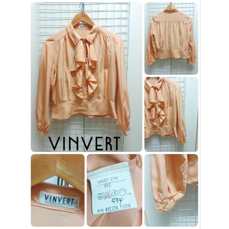 2045.VINVERT เสื้อวินเทจมือสองญี่ปุ่น | Shopee Thailand