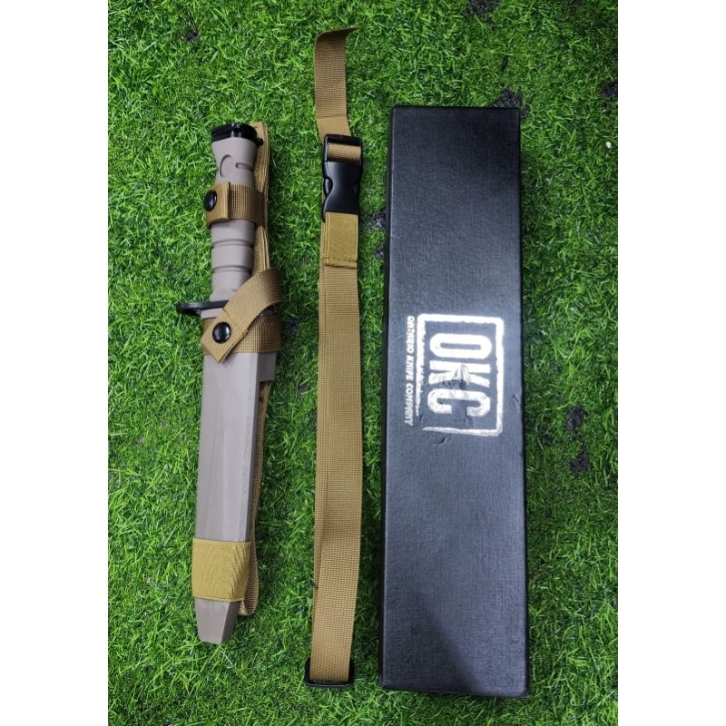 มีดเดินป่า มีดOKC M10 อุปกรณ์ ตั้งแคมป์ เดินป่า | Shopee Thailand