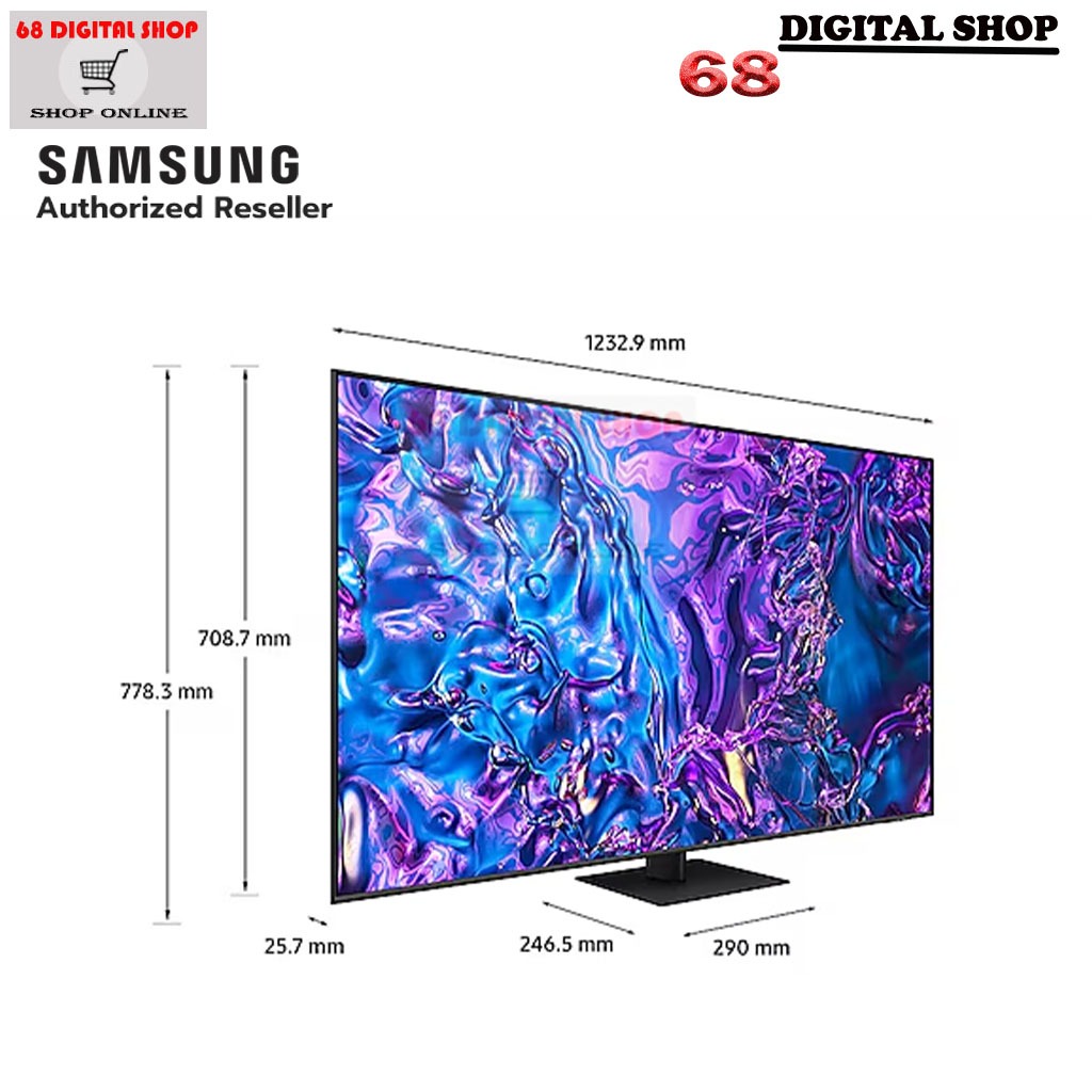 SAMSUNG 55Q70D QLED TV 4K SMART TV 120Hz 55 นิ้ว 55Q70D รุ่น ...