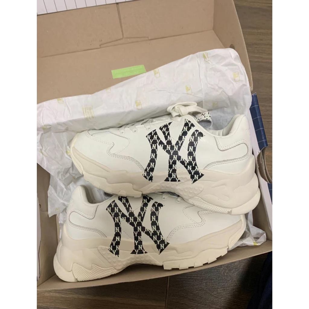 MLB Big Ball Chunky Monogram Lt - black | Shopee Thailand