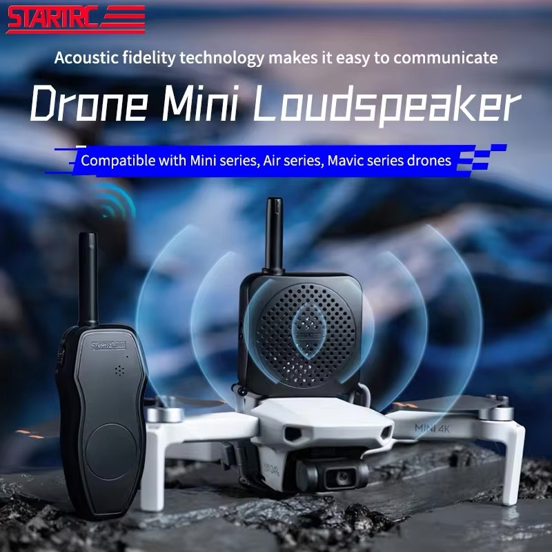 STARTRC Wireless Mini Megaphone Speaker Drone for MINI 4K/Mavic 3 Pro ...