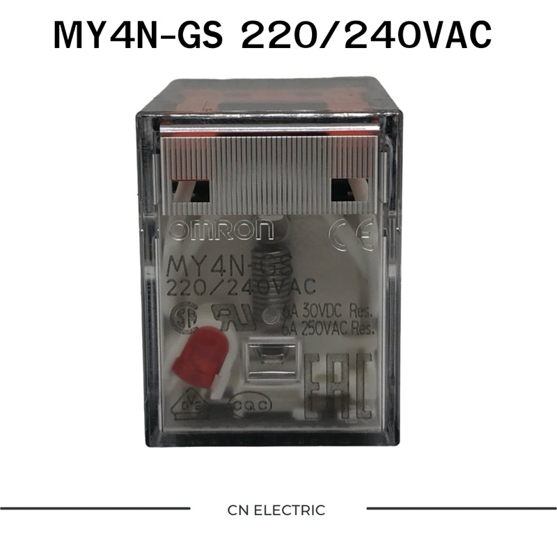 MY4N-GS RELAY OMRON รีเลย์ ไฟ220/240VAC ของแท้ | Shopee Thailand