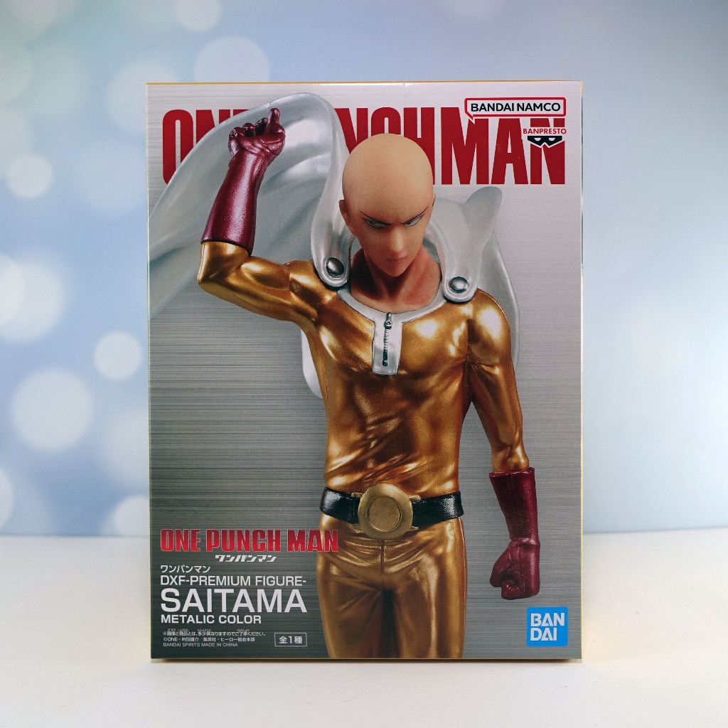 [ของแท้] ไซตามะ One Punch Man - DXF Premium Figure - Saitama Metallic ...