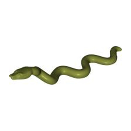 [ Animal ] ชิ้นส่วนเลโก้ Lego Part Snake, Large with Raised Head (38801 ...