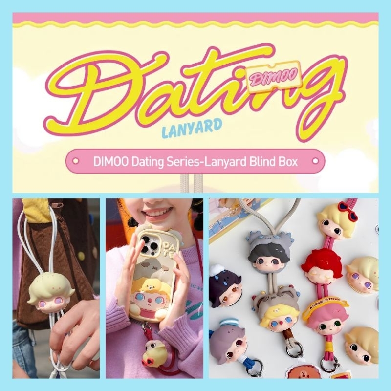 🔥พร้อมส่ง🔥POPMART Dimoo Dating Series - Lanyard💗 ของแท้ 💯% | Shopee ...