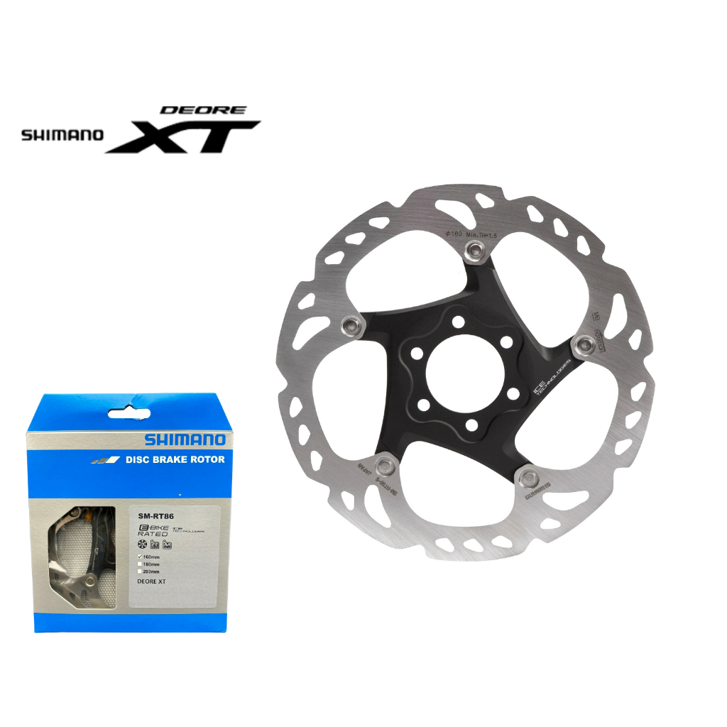 ใบดิส Shimano XT รหัส SM-RT86 แบบ 6 รู | Shopee Thailand