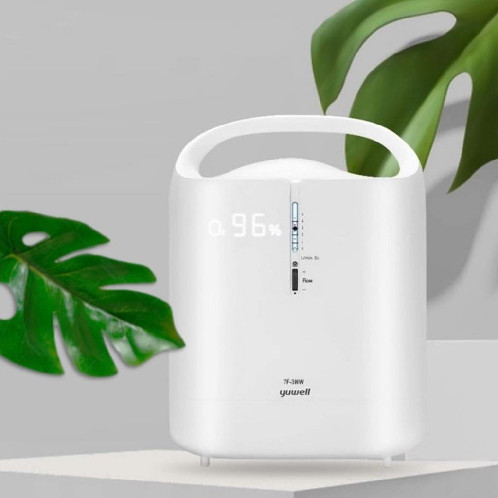 เครื่องผลิตออกซิเจน ขนาด 3 ลิตร Yuwell รุ่น 7F-3NW ประกันศูนย์ไทย 3 ปี ...