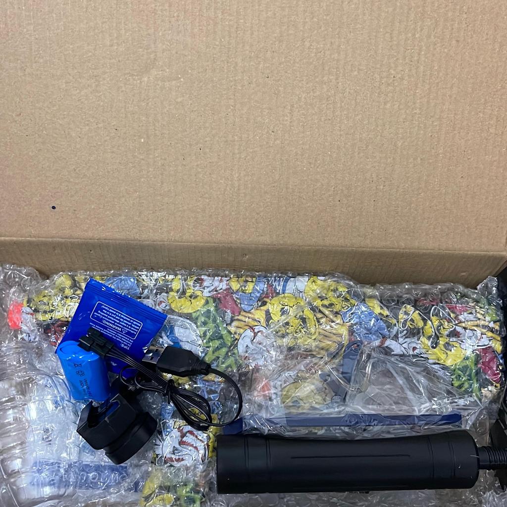 ของเล่น ปืนของเล่นไฟฟ้า ออโต้ พร้อมแบตชาร์จ แว่นตา ขวด No.G360-3 ...