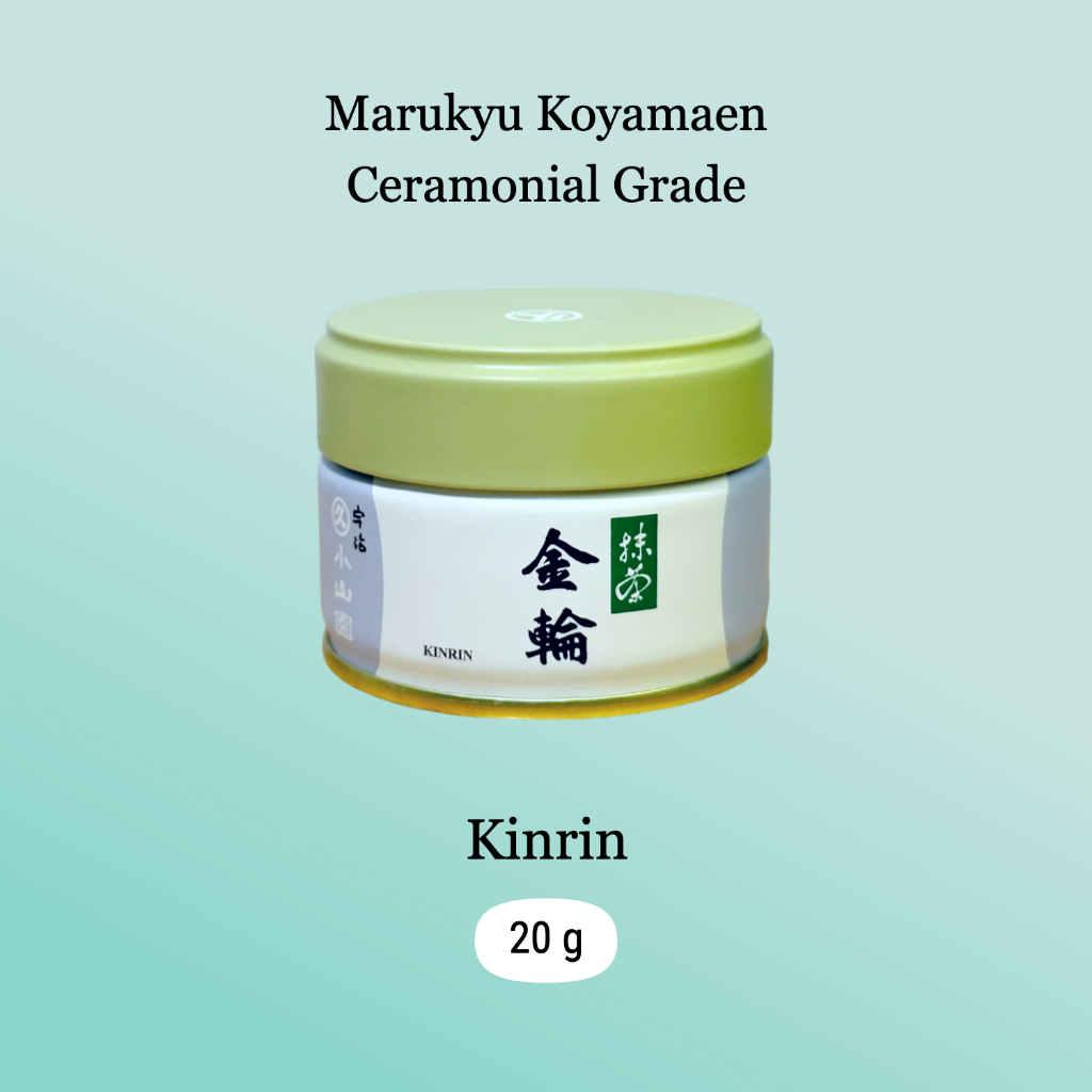 Marukyu Koyamaen Kinrin ผงมัทฉะเกรดพิธีจากญี่ปุ่น Matcha Ceremonial Grade | Shopee Thailand