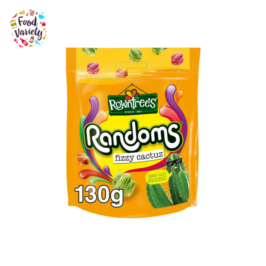 [BestBefore-31May2025] Rowntree's Randoms Fizzy Cactuz Sweets Sharing ...