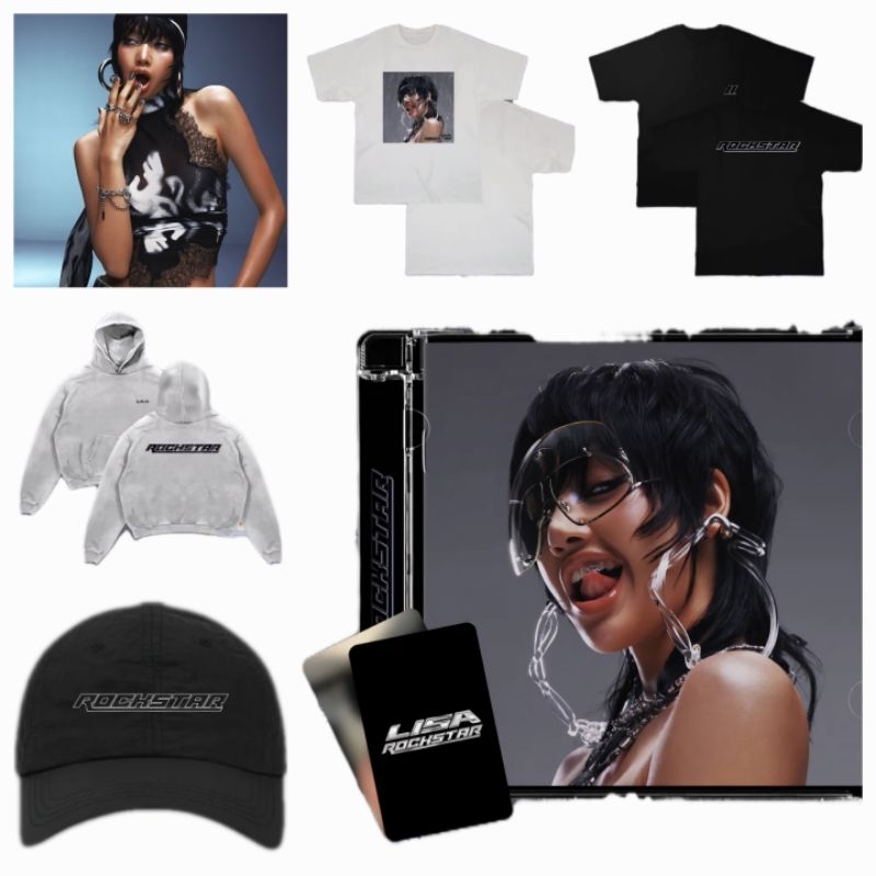 😍พร้อมส่ง Merch😍 (PRE) #LISA ROCKSTAR Limited edition CD Single Album ...