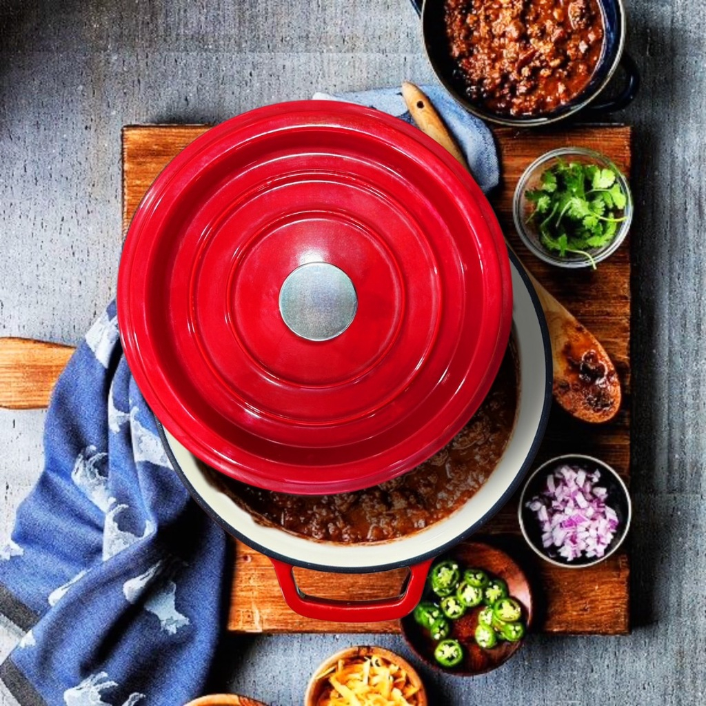 WEE Enamel Pot หม้อเหล็กหล่ออเนกประสงค์เคลือบอีนาเมล เกรดนำเข้า ใช้งาน ...