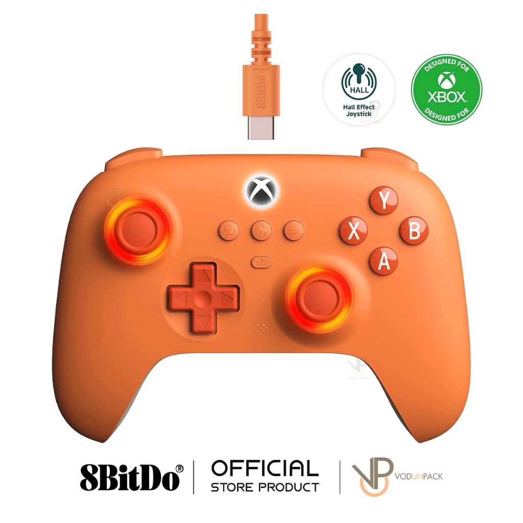 [8Bitdo] Xbox PC 8BitDo Ultimate C Wired Controller รุ่นมีสาย รองรับ PC ...