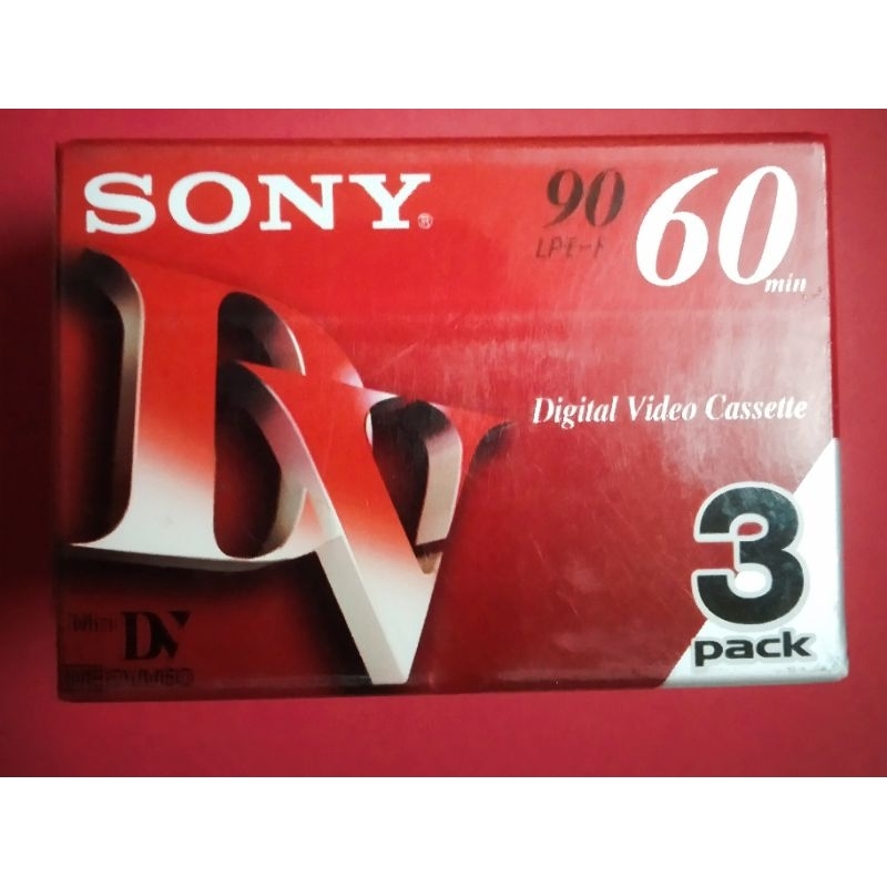 3PCS ม้วนเทป Mini DV Digital Video Cassette Tops Sony สำหรับกล้องวีดีโอ ...