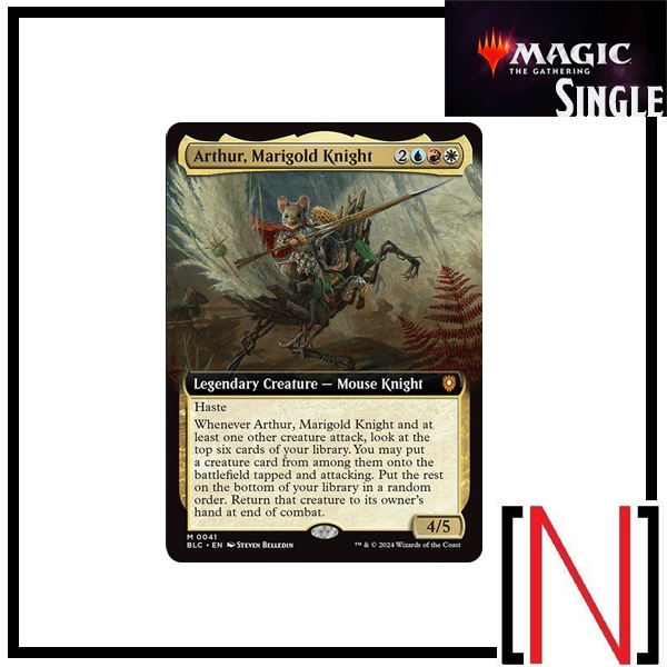 [MTG][Single][BLC] Arthur, Marigold Knight ระดับ Mythic [ภาษาอังกฤษ ...