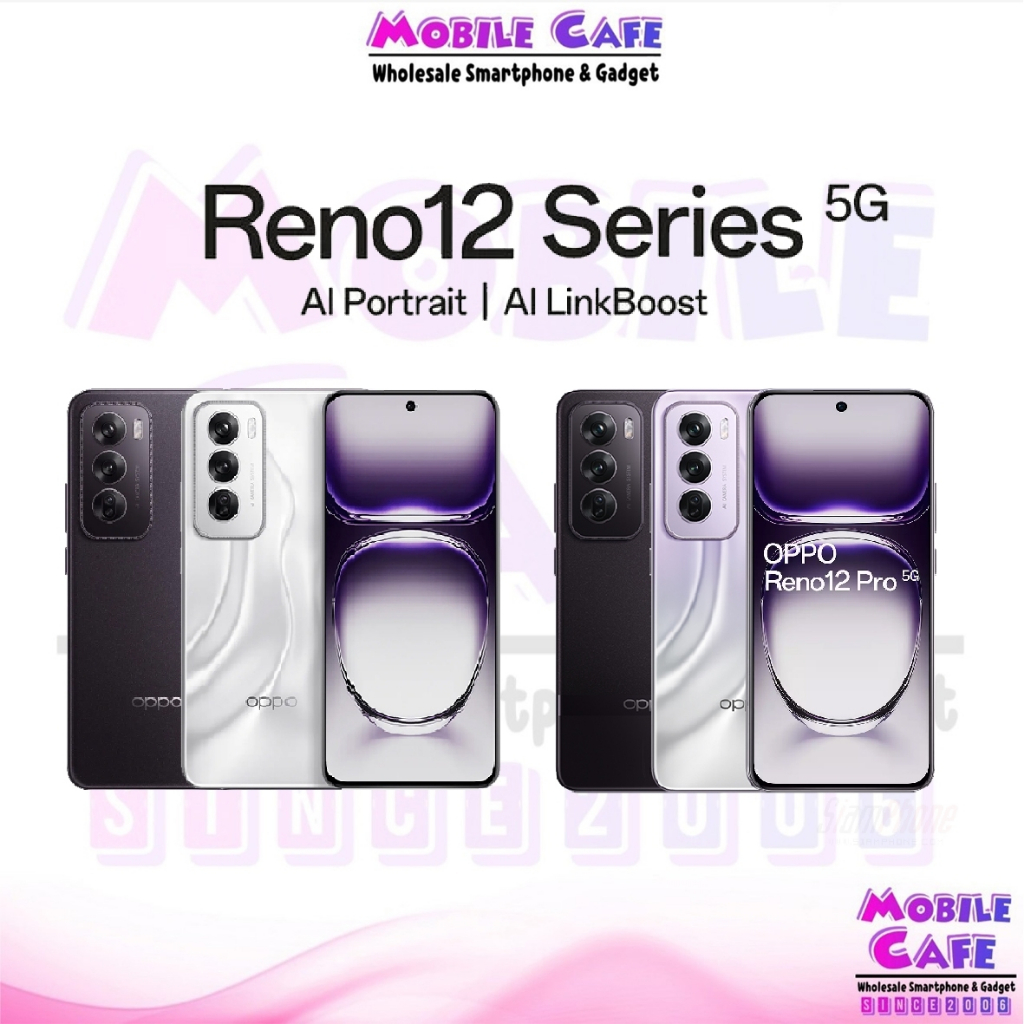 [Clearance] OPPO Reno 12 Pro l Reno 12 l Reno 12F 5G AI Portrait , AI ...