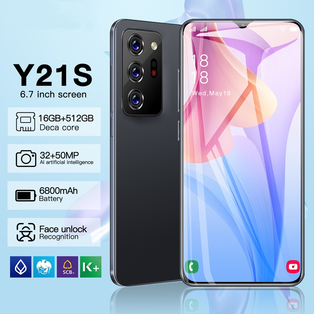 Redmi Y21 5G ศัพท์มือถือ รองรับ2ซิม Smartphone ศัพท์สมา 16GB+512GB ...