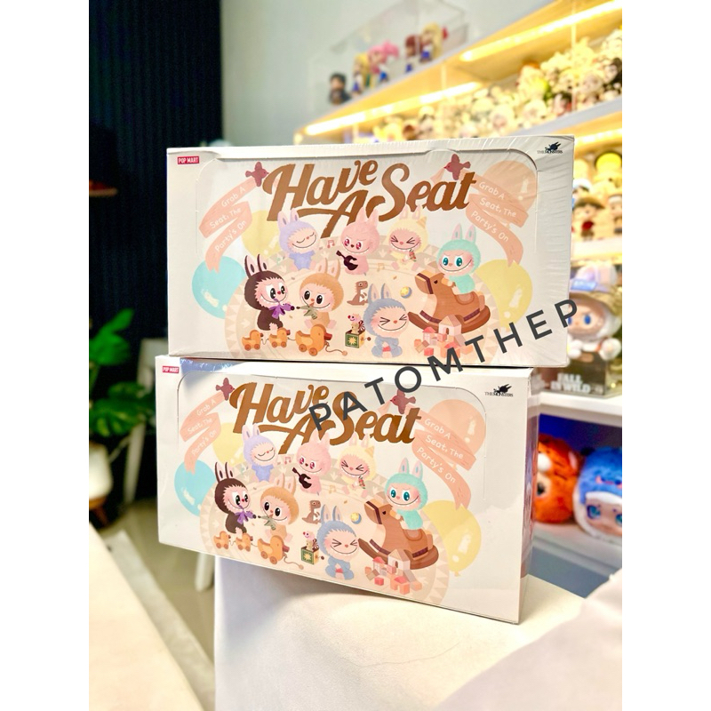 Labubu Have A Seat V2 (ยกBox6กล่องซีล) POPMART LABUBU Ver2 ของแท้100% ...
