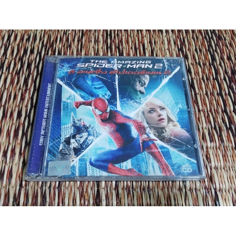 VCD ภาพยนตร์ THE AMAZING SPIDER-MAN 2 ดิ อะเมซิ่ง สไปเดอร์แมน 2 (พากษ์ ...