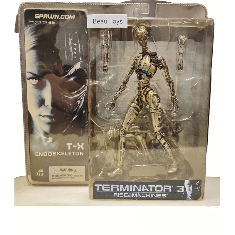 (ของแท้💯)McFARLANE TOYS T-X ENDOSKELETON TERMINATOR 3 (มือ1) | Shopee ...